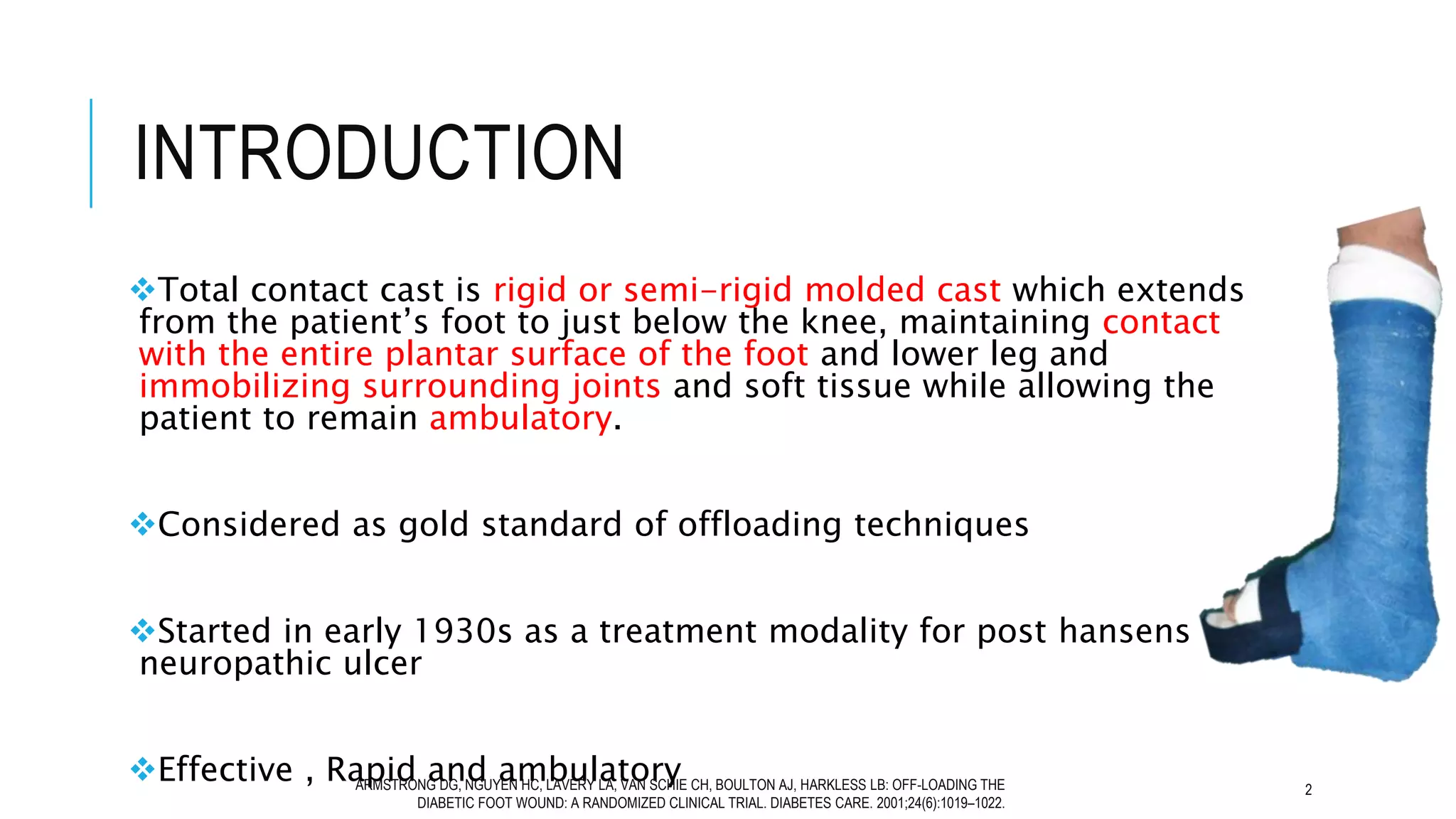 Total contact cast | PPTX