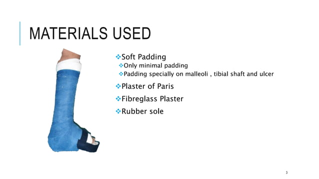 Total contact cast | PPTX | Death, Injury, or Military Conflict ...