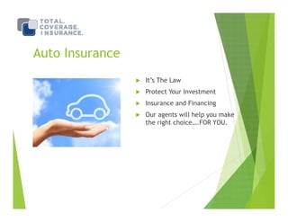 Total coverage insurance | PPT