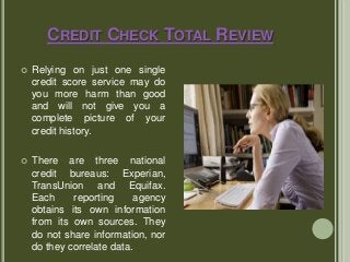Tri Merge Credit Report