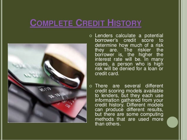 Tri Merge Credit Report