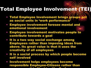 Total Employee Involvement | PPT