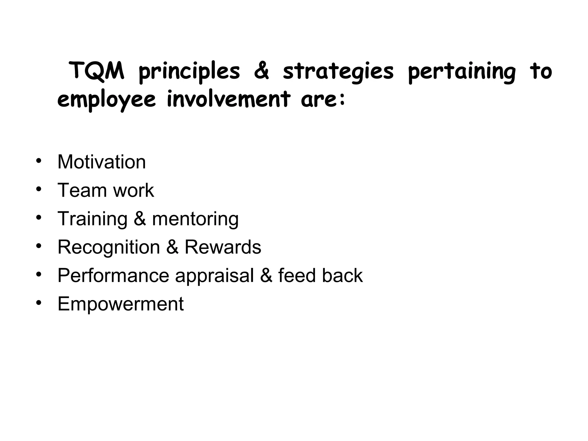 Total employee involvement | PPT
