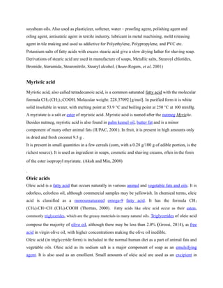 DETERMINATION OF THE TOTAL FATTY MATTER CONTENT IN SELECTED SOAPS ON ...