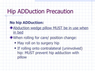 Total Hip Arthroplasty For Ccu | PPT