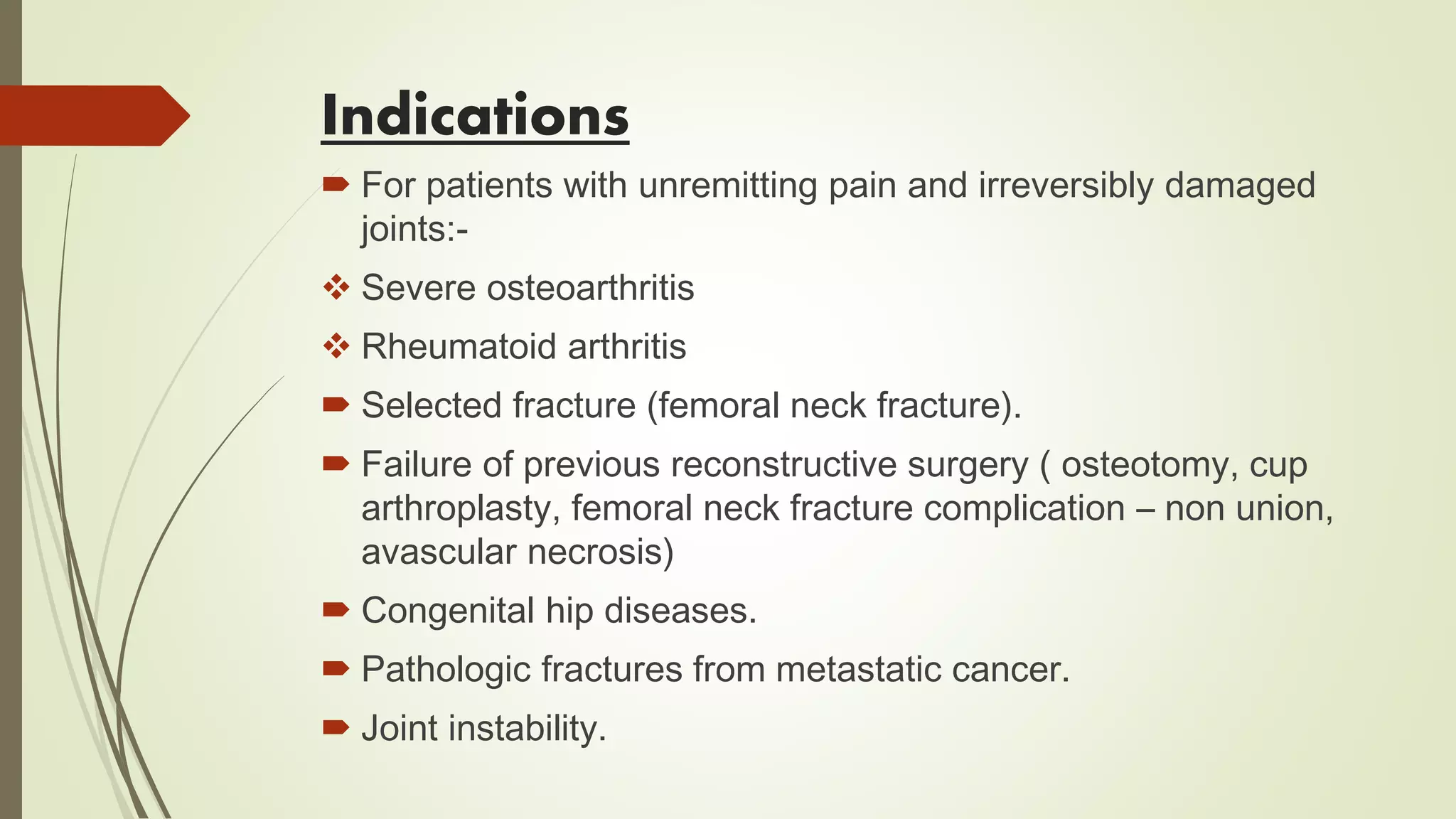 Total hip replacement | PPSX