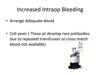 Total hip replacement in sickle cell disease | PPTX