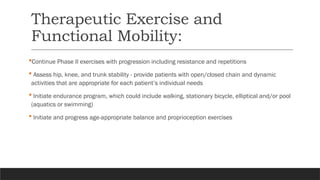 Total Hip Replacement or Hip Arthroplasty PT Management ...