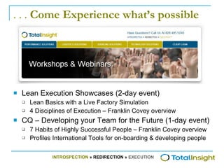 Total Insight Introduction | PPT