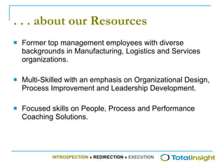 Total Insight Introduction | PPT