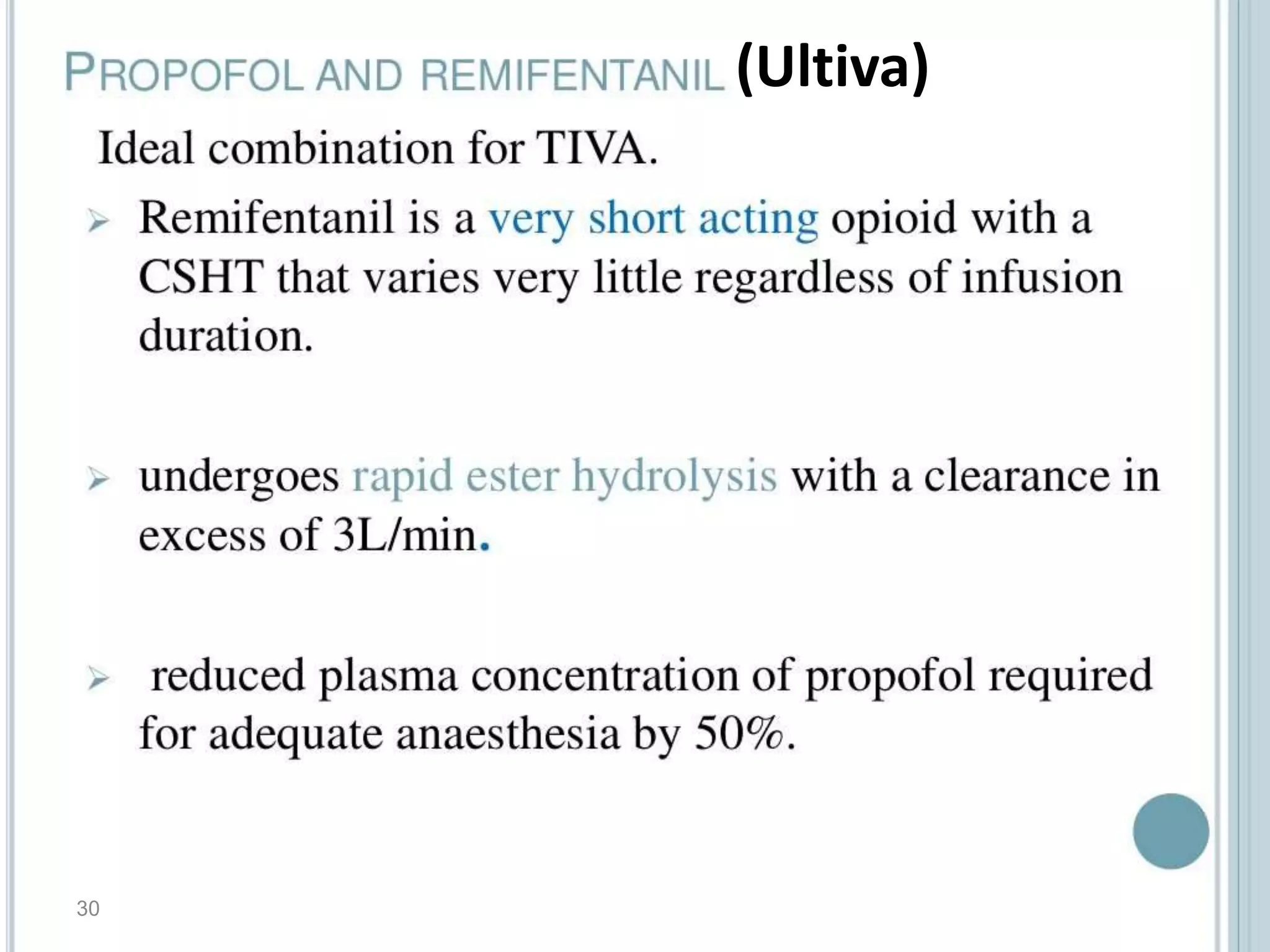 Total intravenous anesthesia (TIVA) | PPTX