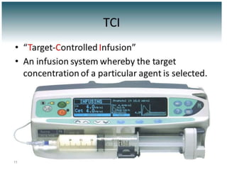 Total intravenous anesthesia (TIVA) | PPTX