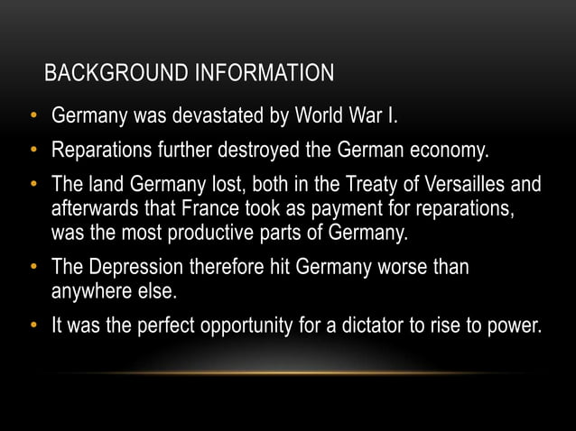 Totalitarian germany | PPTX