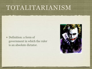 Totalitarianism | KEY