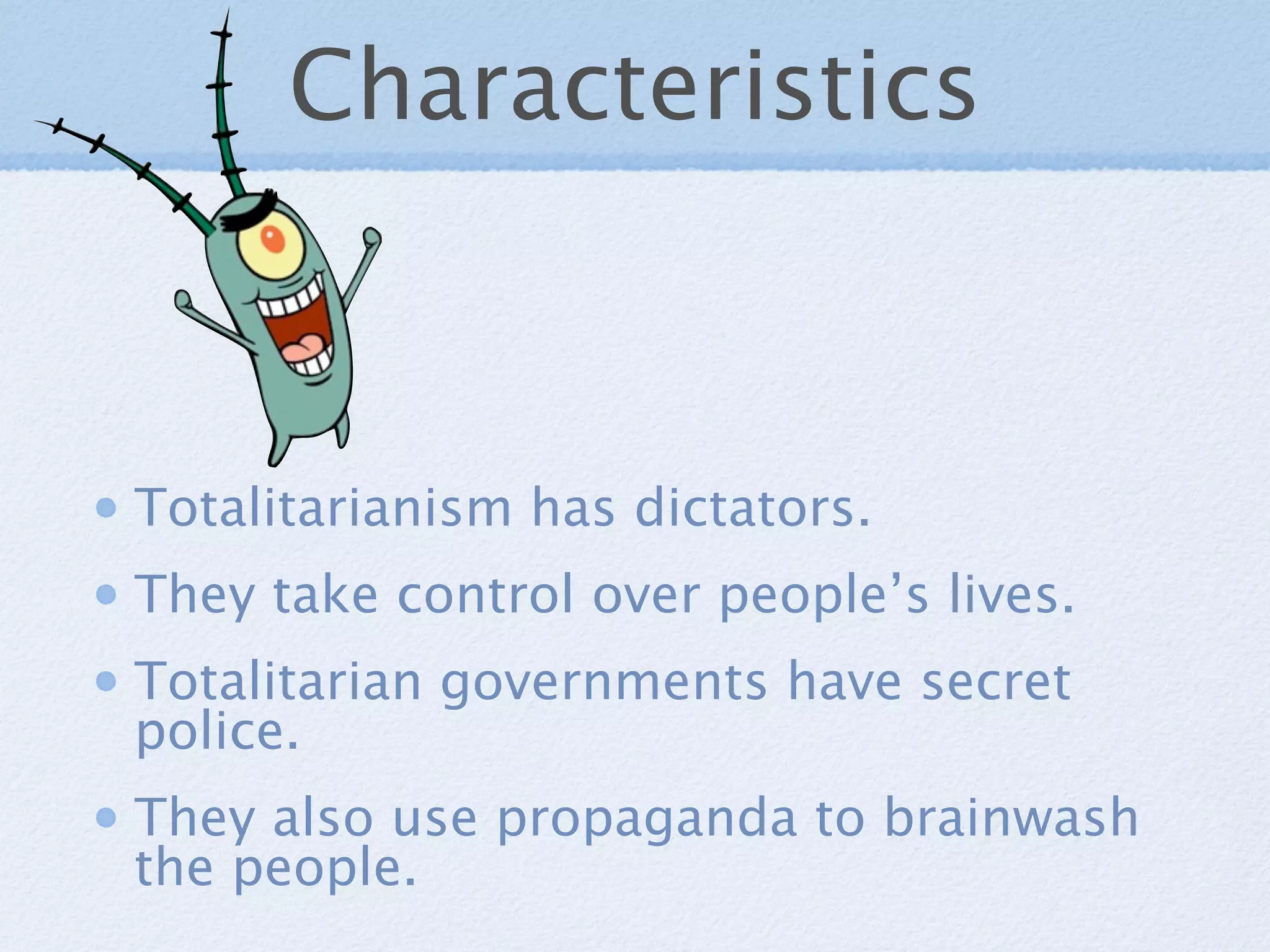 Totalitarianism | KEY