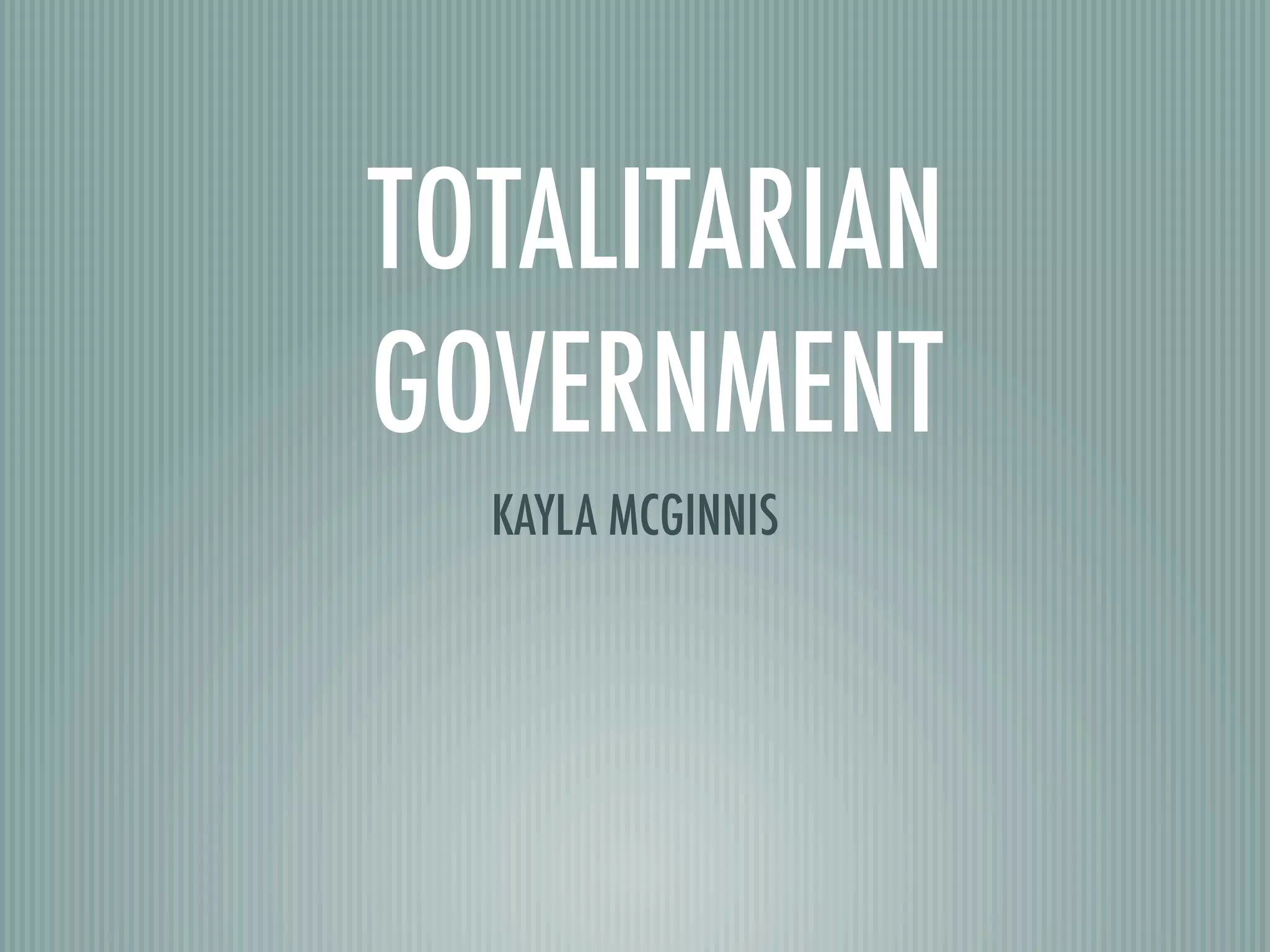 Totalitarianism | PDF