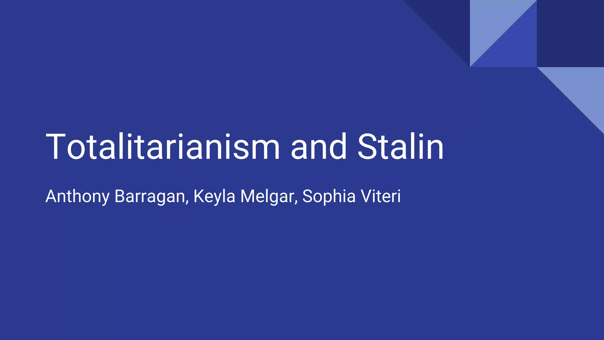 STALIN PART 2:Totalitarianism and stalin | PDF