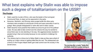 STALIN PART 2:Totalitarianism and stalin | PDF | Political Issues ...