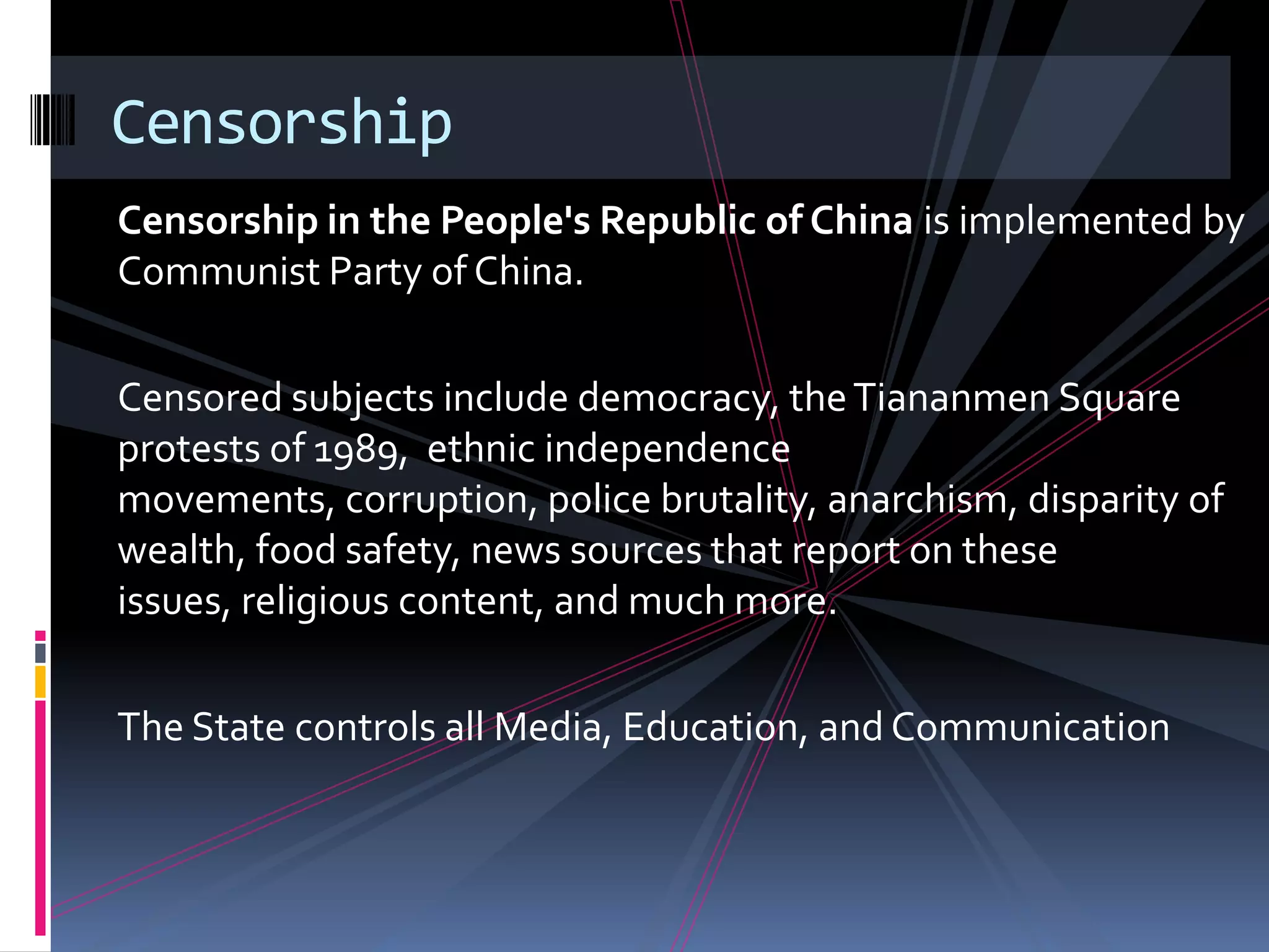 Totalitarianism in china | PPTX