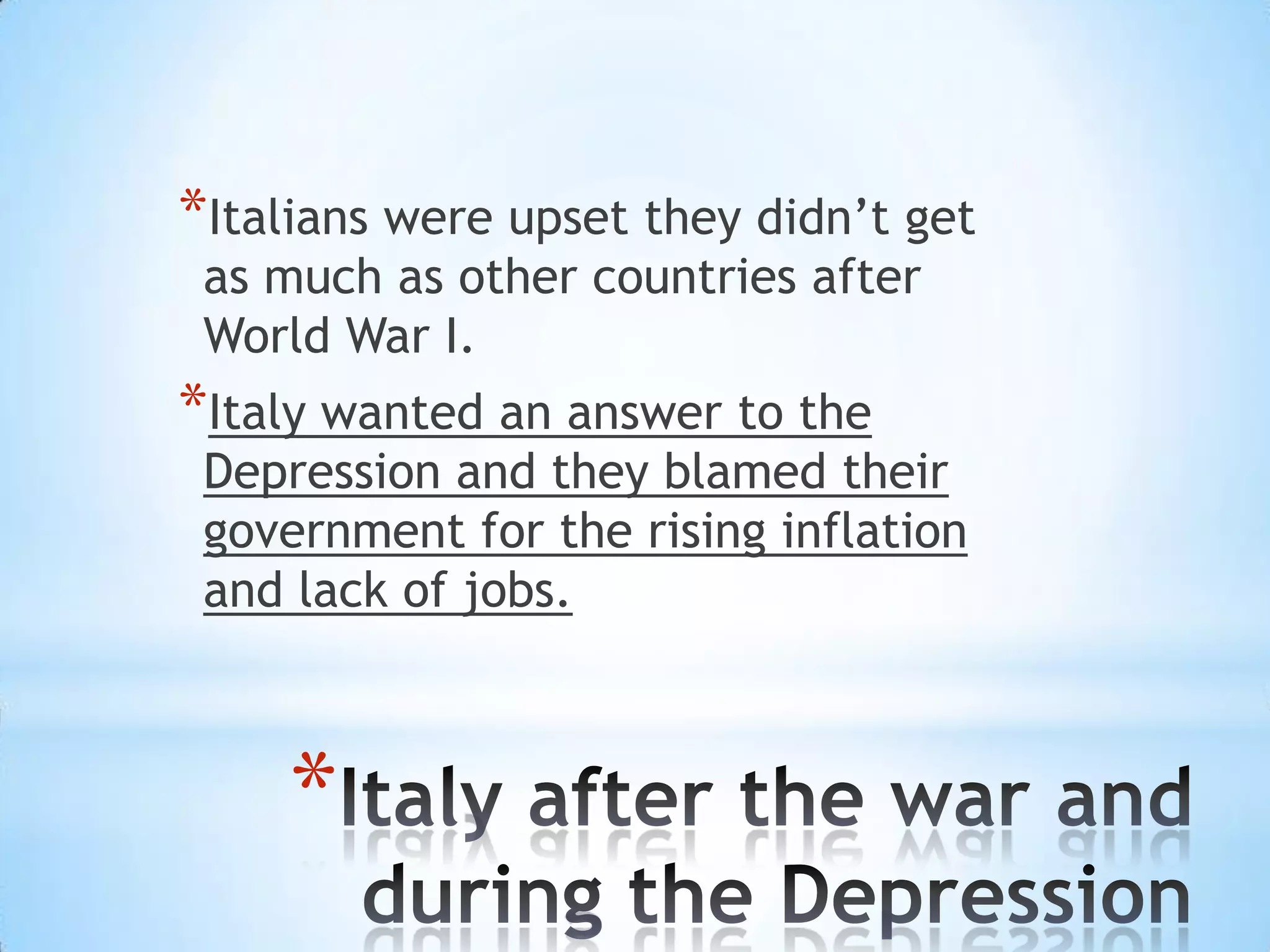 Totalitarian italy | PPT