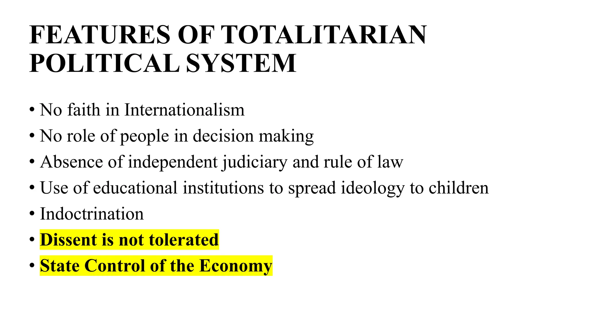 TOTALITARIAN SYSTEM types of totalitarian system.pdf