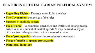 TOTALITARIAN SYSTEM types of totalitarian system.pdf