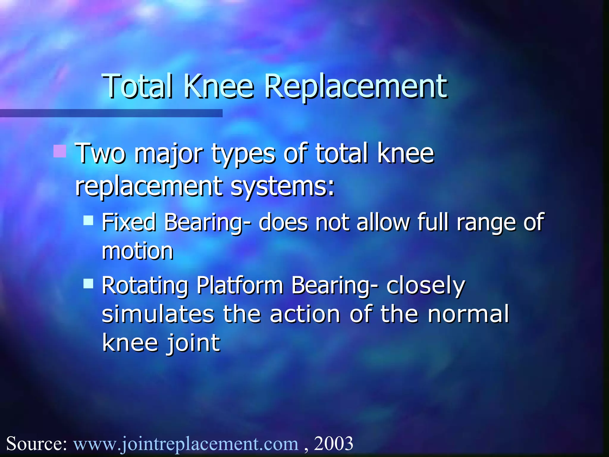 Total knee | PPT