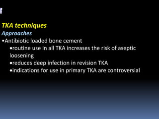 Total knee arthroplasty by dr..ammar m.sheet | PPSX