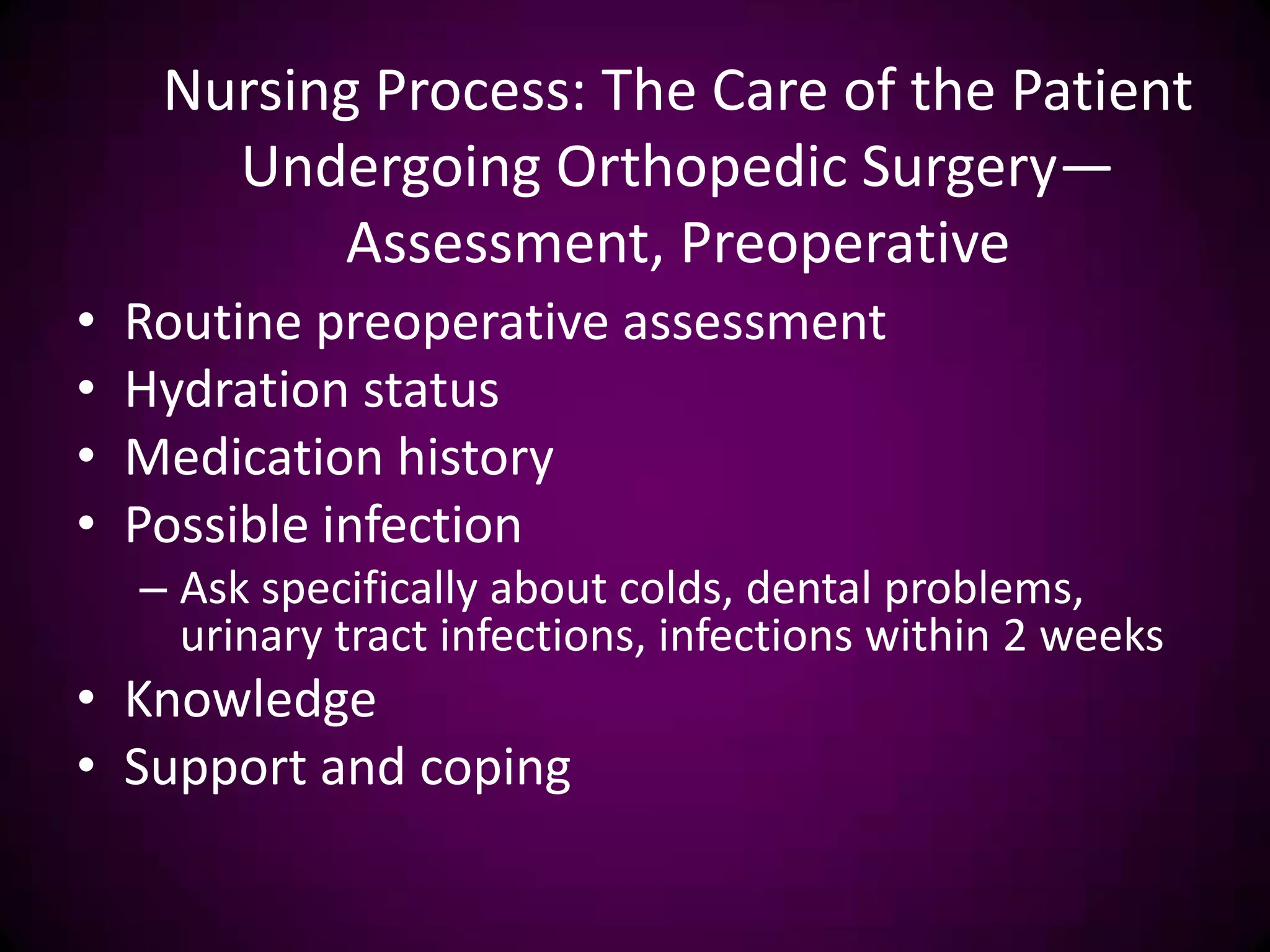 Total knee replacement nursing management | PPTX