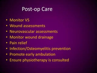 Total knee replacement nursing management | PPTX