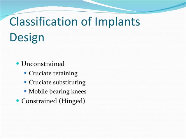 Total knee replacement (tkr) ppt | PPT