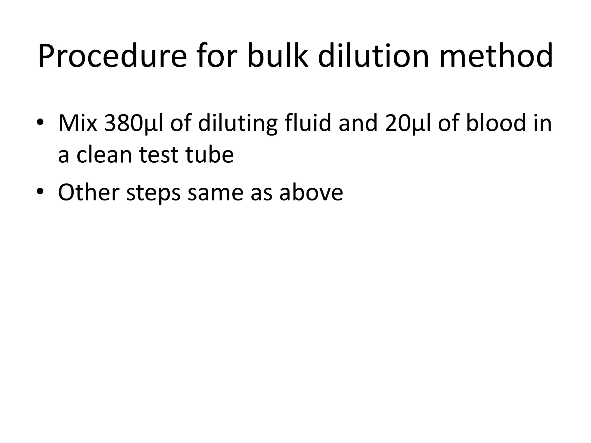 Total leucocyte count | PPTX