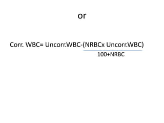 Total leucocyte count | PPTX