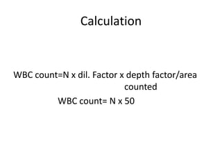 Total leucocyte count | PPT