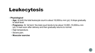 Total leukocyte count | PPTX