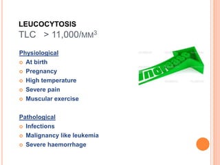 Total leukocyte count - TLC | PPTX