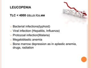 Total leukocyte count - TLC | PPTX
