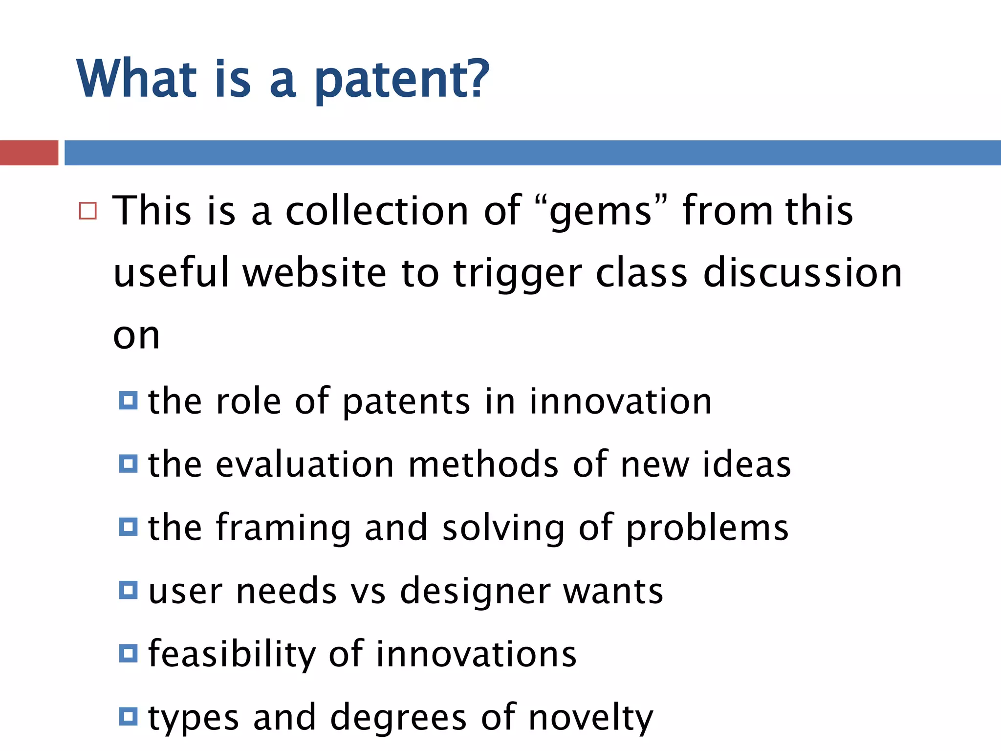 Totally Absurd Patents | PPT