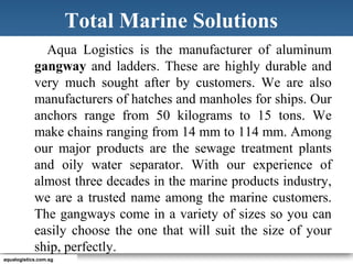 Total marine solutions | PPT