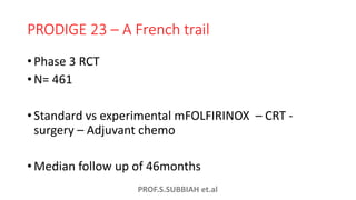 Total Neoadjuvant therapy in locally advanced carcinoma Rectum | PPTX