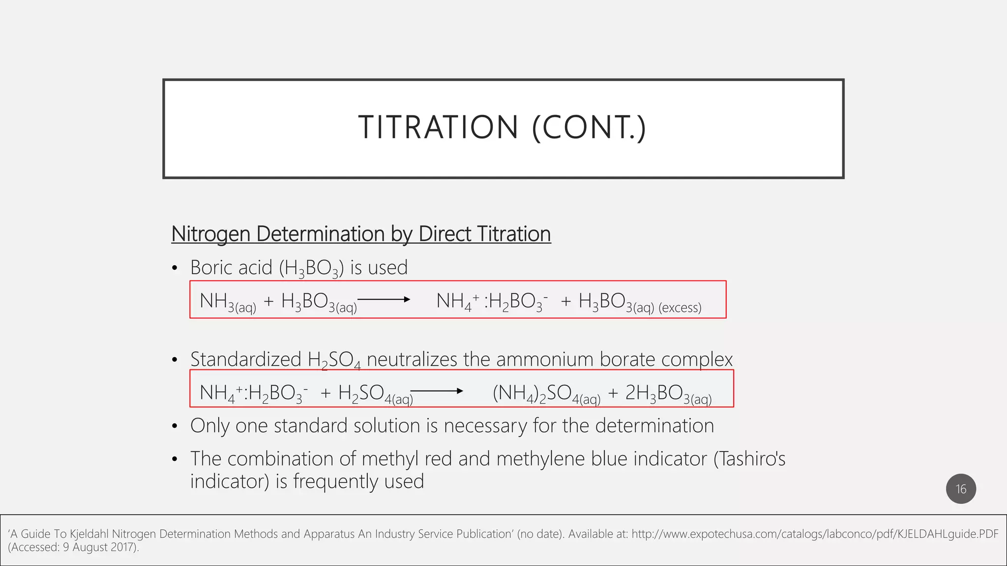 Total Nitrogen Determination - Traditional and Modern Methods | PPTX