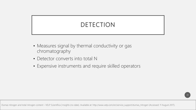 Total Nitrogen Determination - Traditional and Modern Methods | PPTX ...