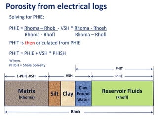 Total or effective porosity | PPTX