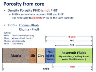 Total or effective porosity | PPTX