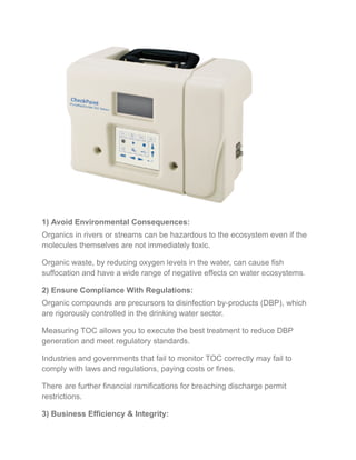 Total Organic Carbon (TOC): An Overview | PDF