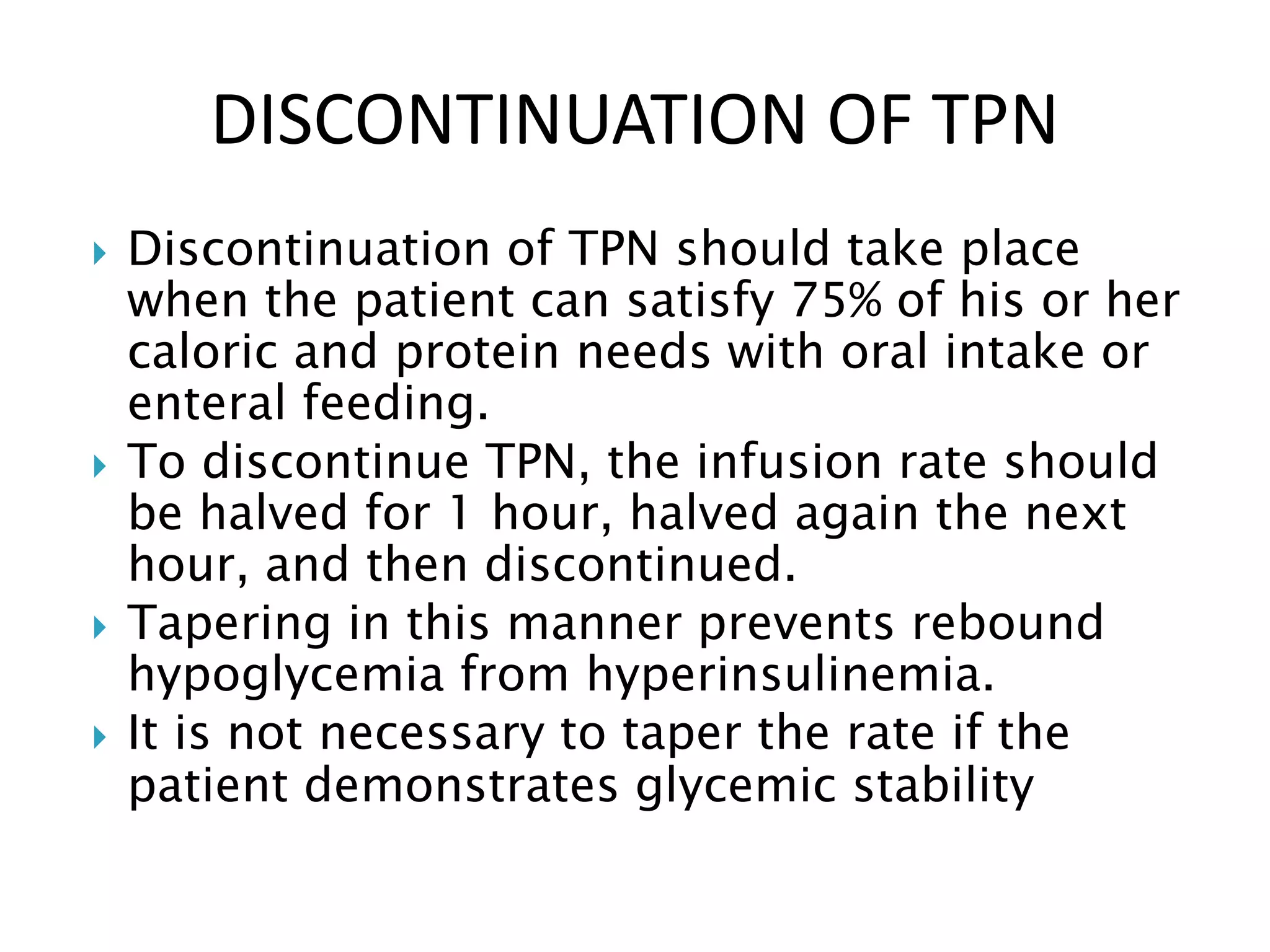 Total parenteral nutrition | PPTX