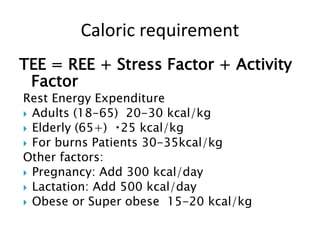 Total parenteral nutrition | PPT
