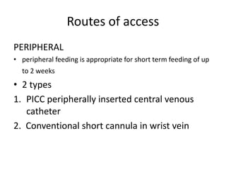 Total parenteral nutrition | PPT