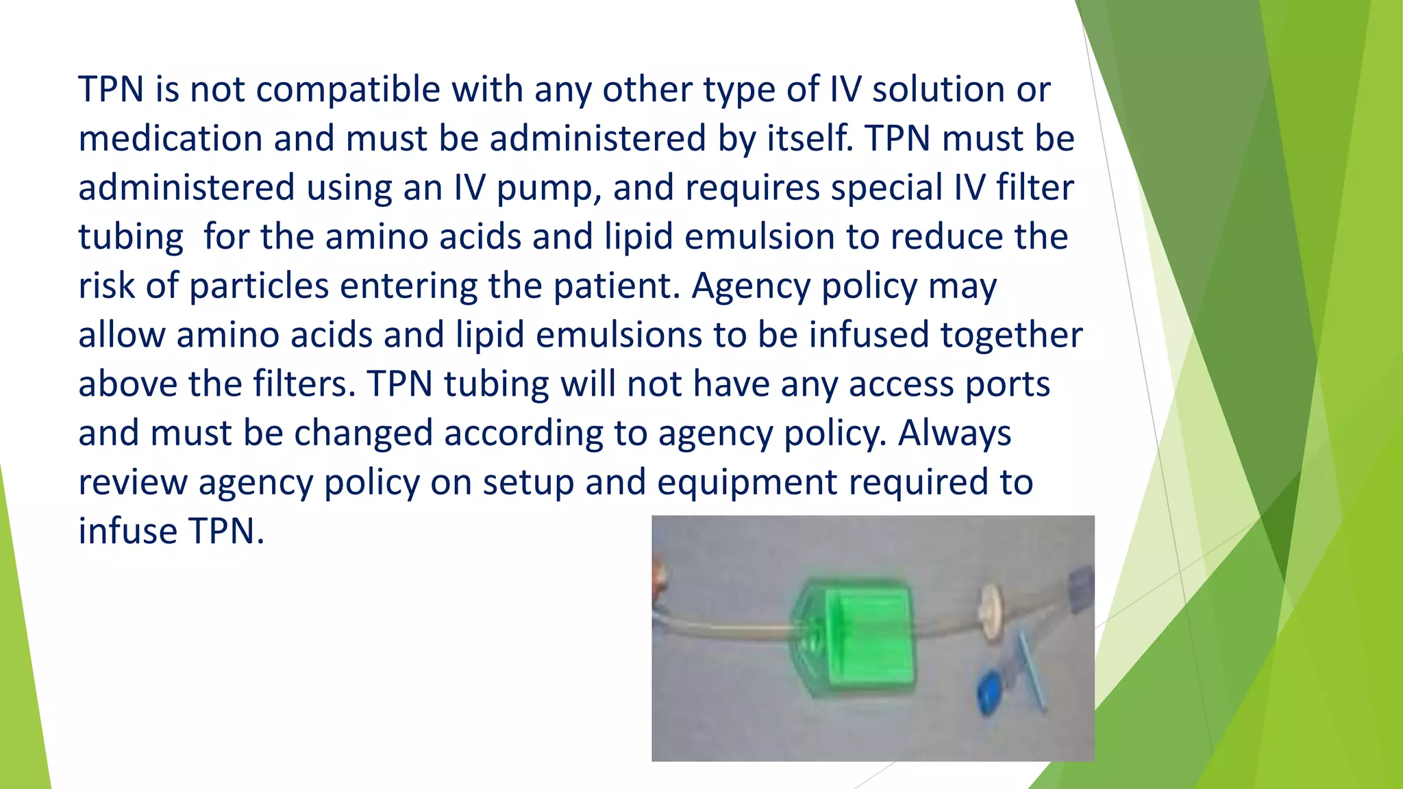Total parenteral nutrition | PPTX