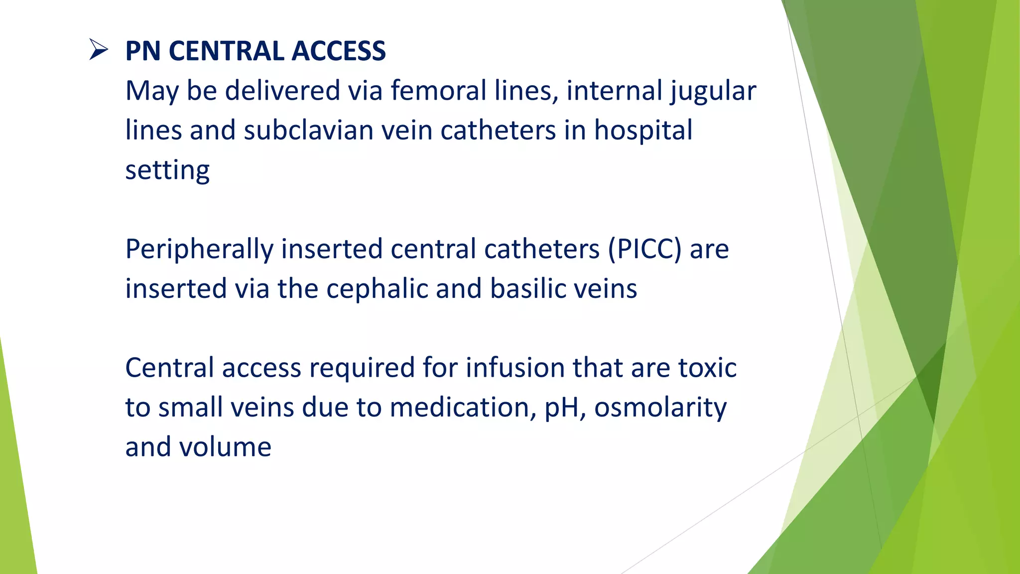 Total parenteral nutrition | PPTX